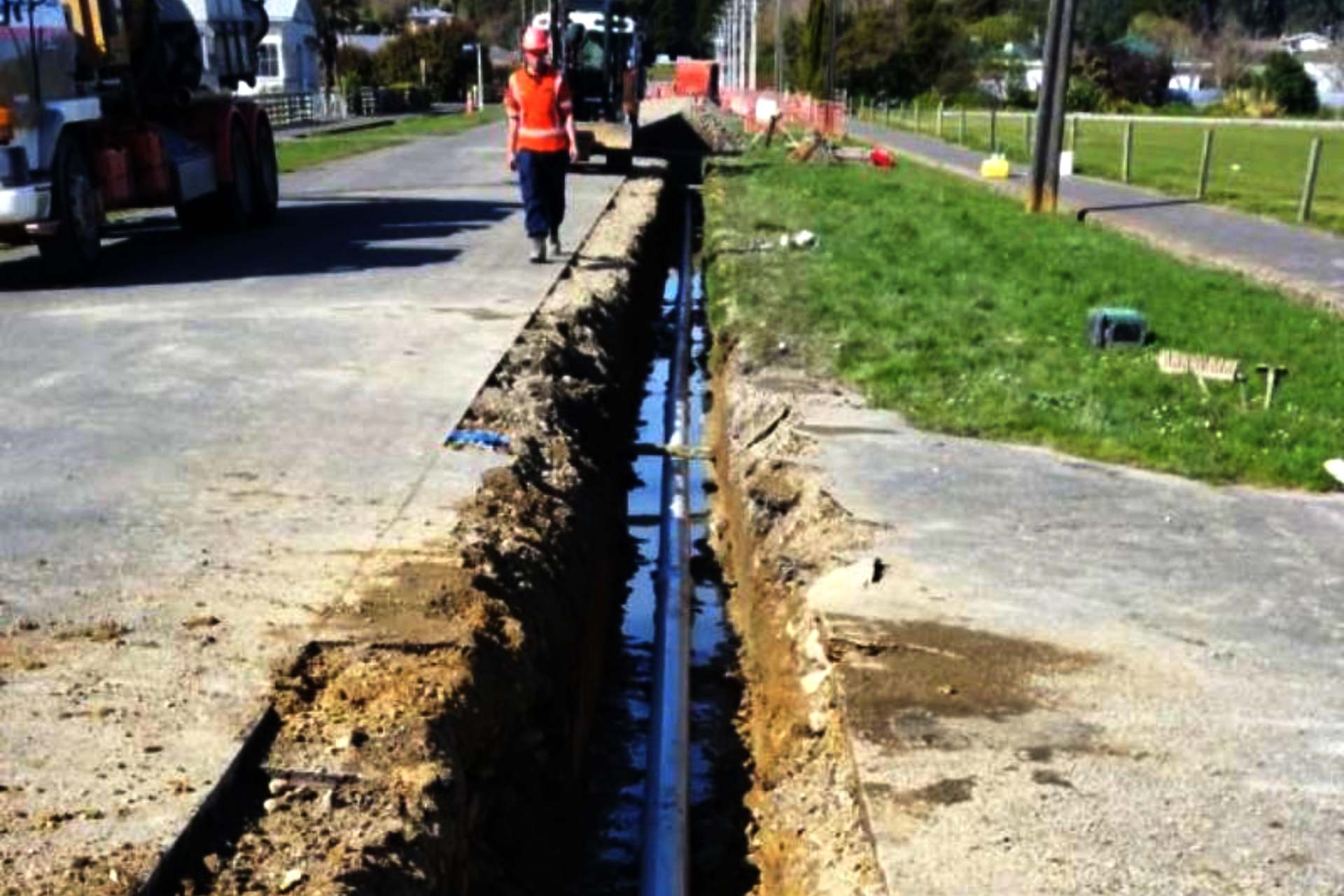 Pahiatua Princess Street Sewer Replacement - Blackley Construction